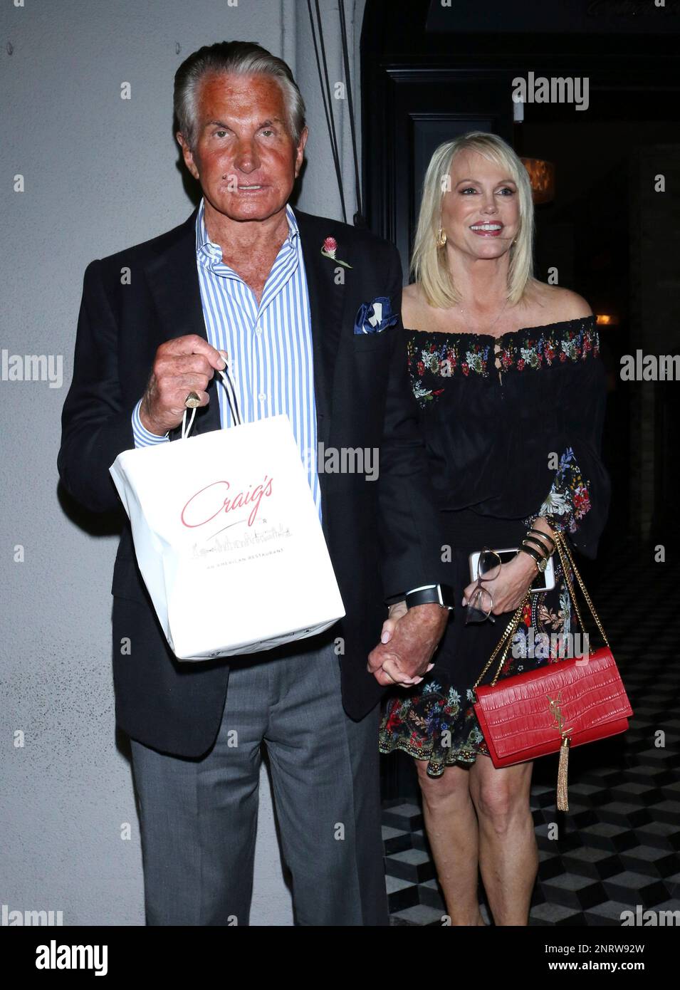 Photo by: zz/OGUT/STAR MAX/IPx 2019 10/5/19 George Hamilton and Kelly ...