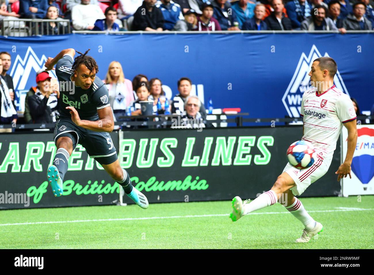 VANCOUVER, BC - OCTOBER 06: Vancouver Whitecaps forward Theo Bair (50 ...