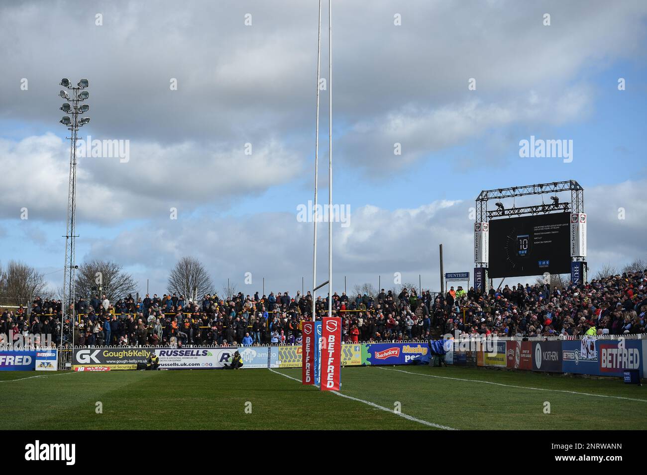 Castleford, England -26th February 2023 - General view The Mend-A-Hose ...