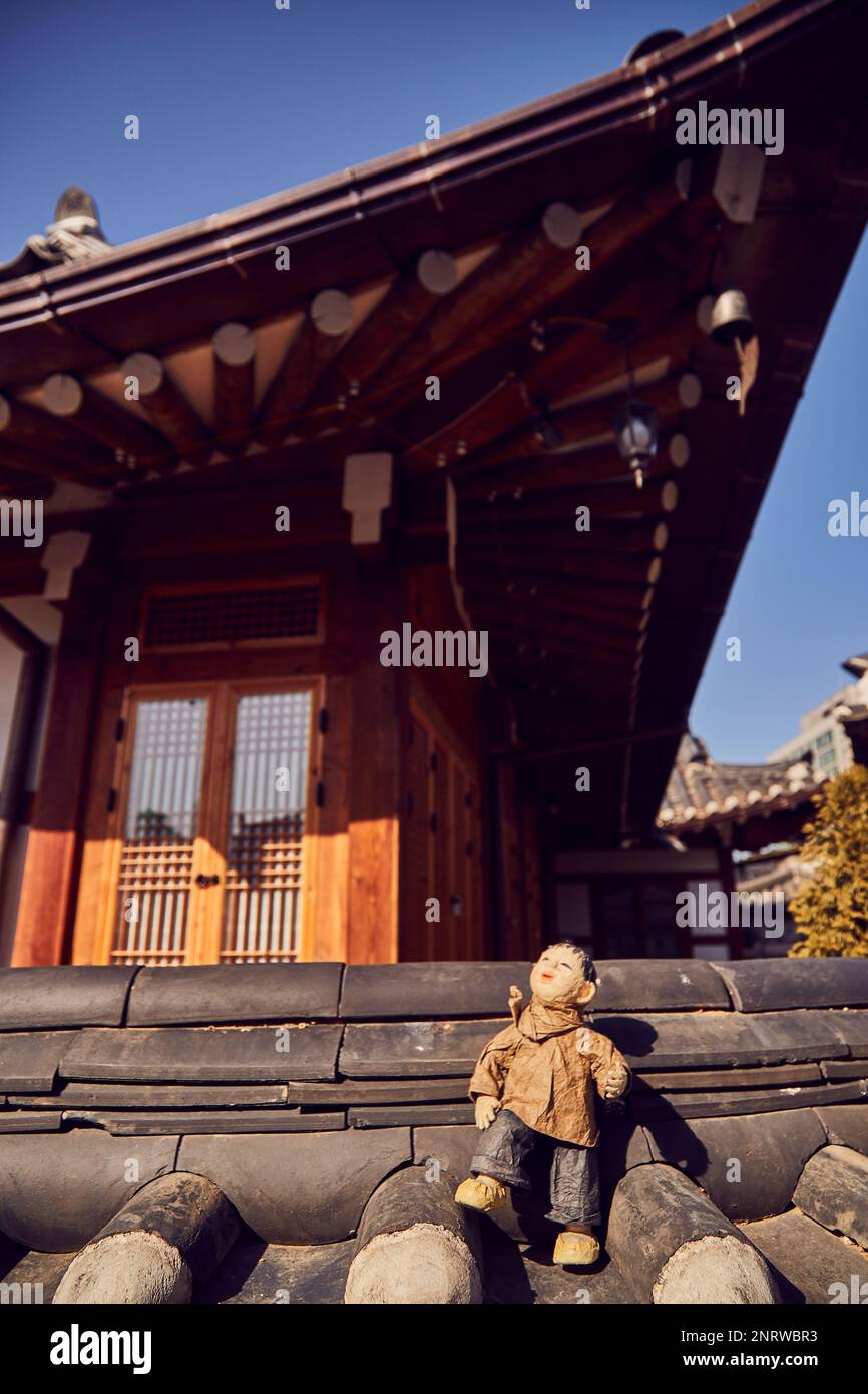 Hanji, traditional Korean paper, paper doll handmade from mulberry ...