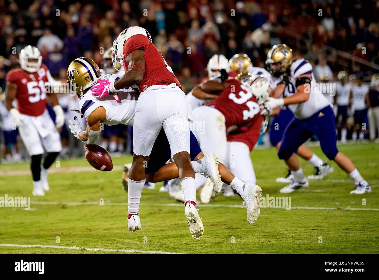 October 05, 2019: Stanford Cardinal cornerback Paulson Adebo (11 ...