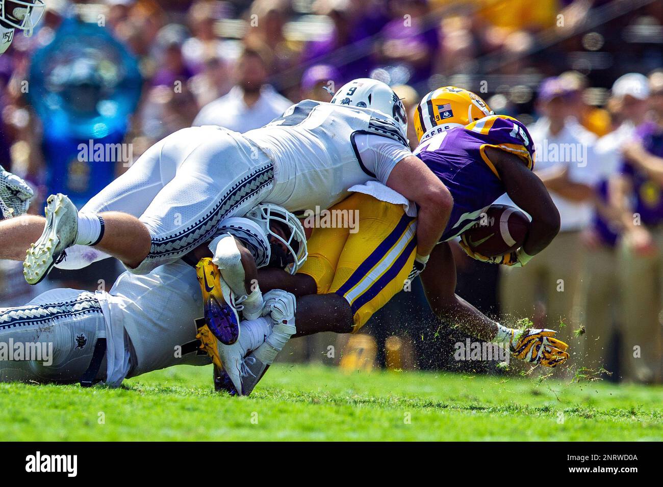 BATON ROUGE, LA - OCTOBER 05: LSU Tigers wide receiver Derrick Dillon ...