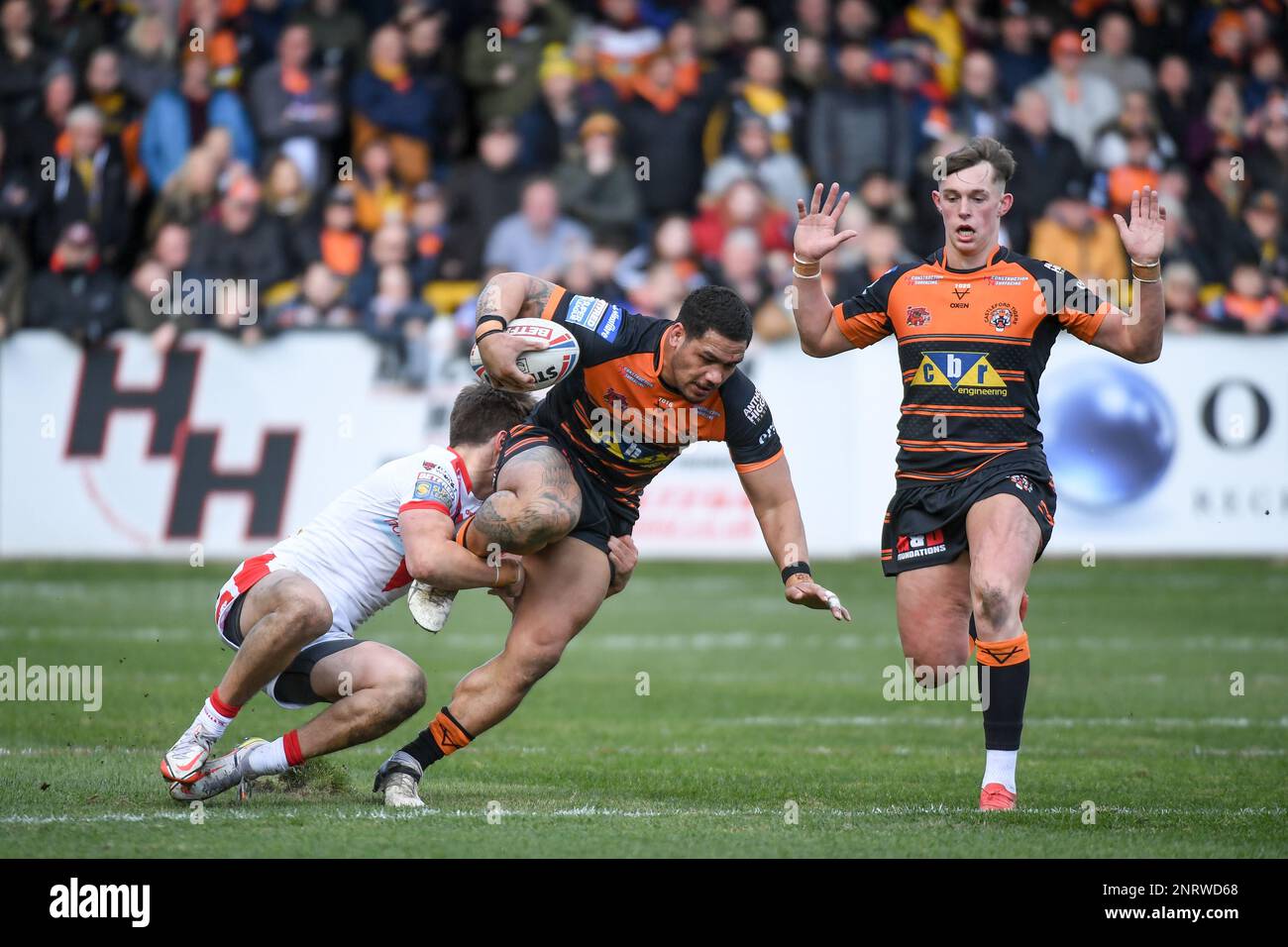Castleford, England -26th February 2023 - Bureta Faraimo of Castleford ...