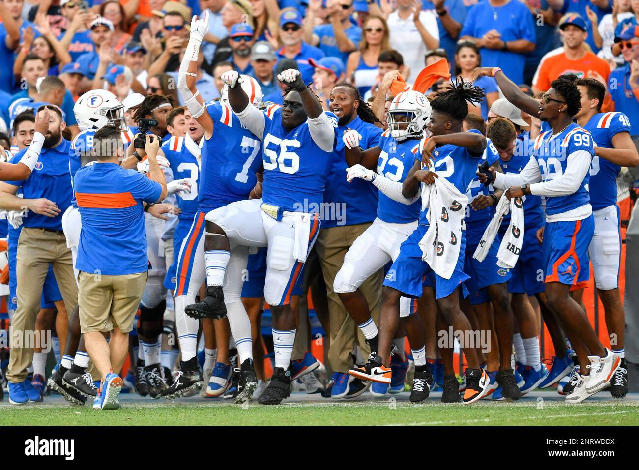GAINESVILLE, FL - OCTOBER 05: Florida offensive lineman Tedarrell ...