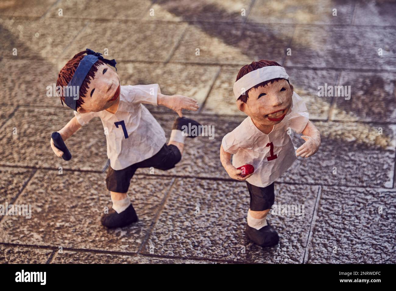 Hanji, traditional Korean paper, paper doll handmade from mulberry ...