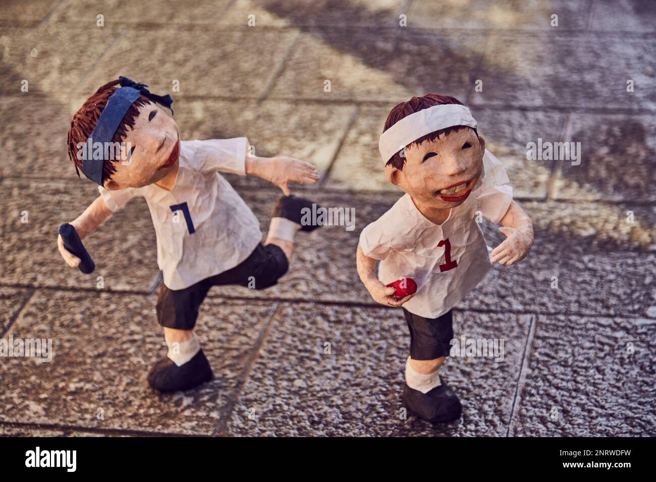 Hanji, traditional Korean paper, paper doll handmade from mulberry ...