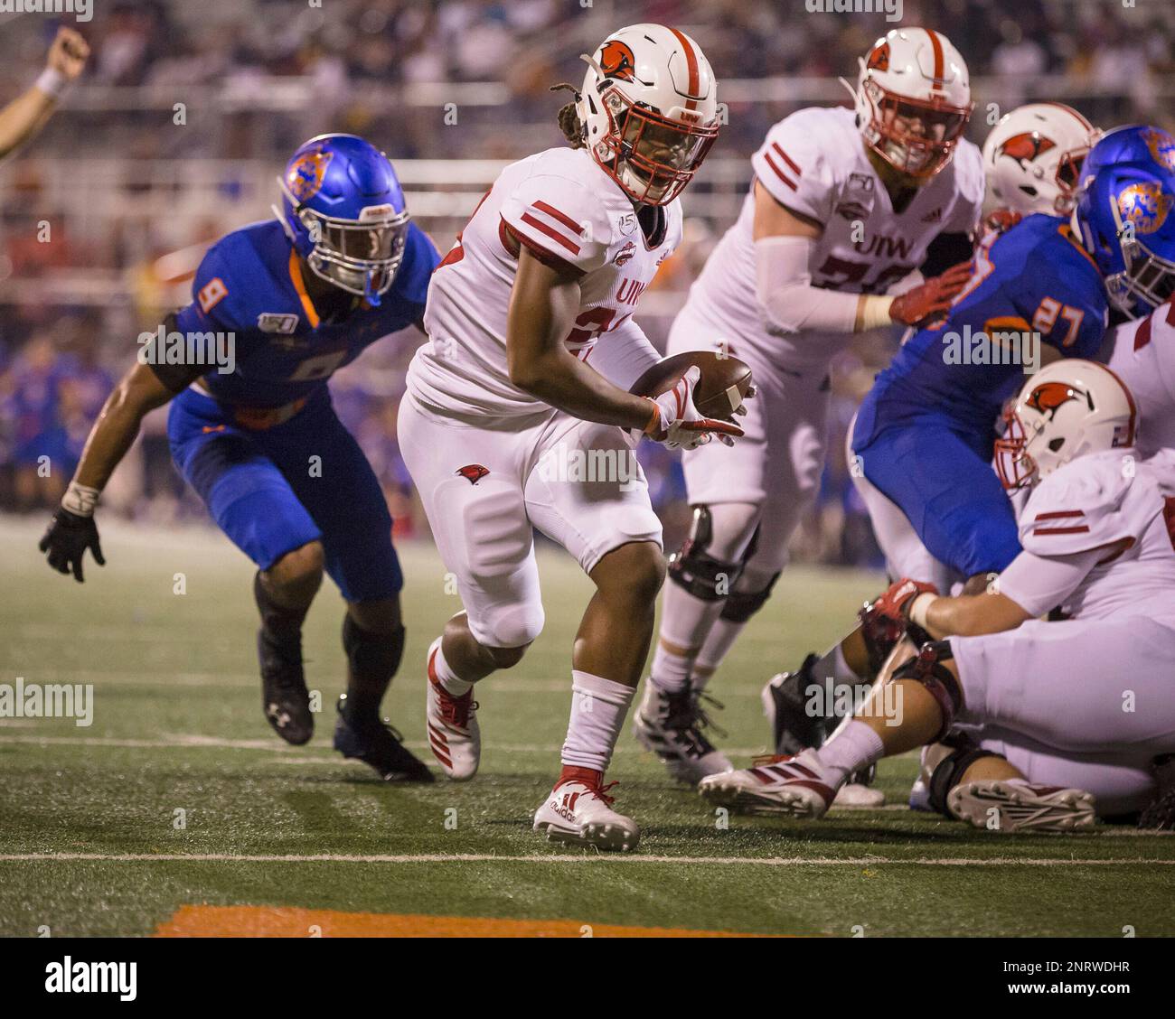 October 5, 2019: Incarnate Word Cardinals running back Keyondrick ...