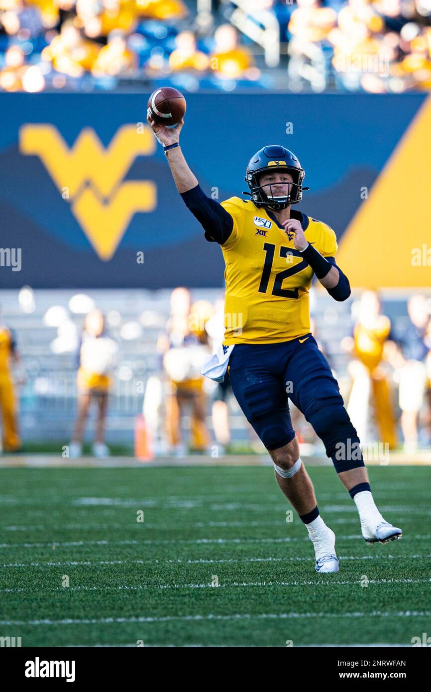 MORGANTOWN, WV - OCTOBER 05: West Virginia Mountaineers quarterback ...