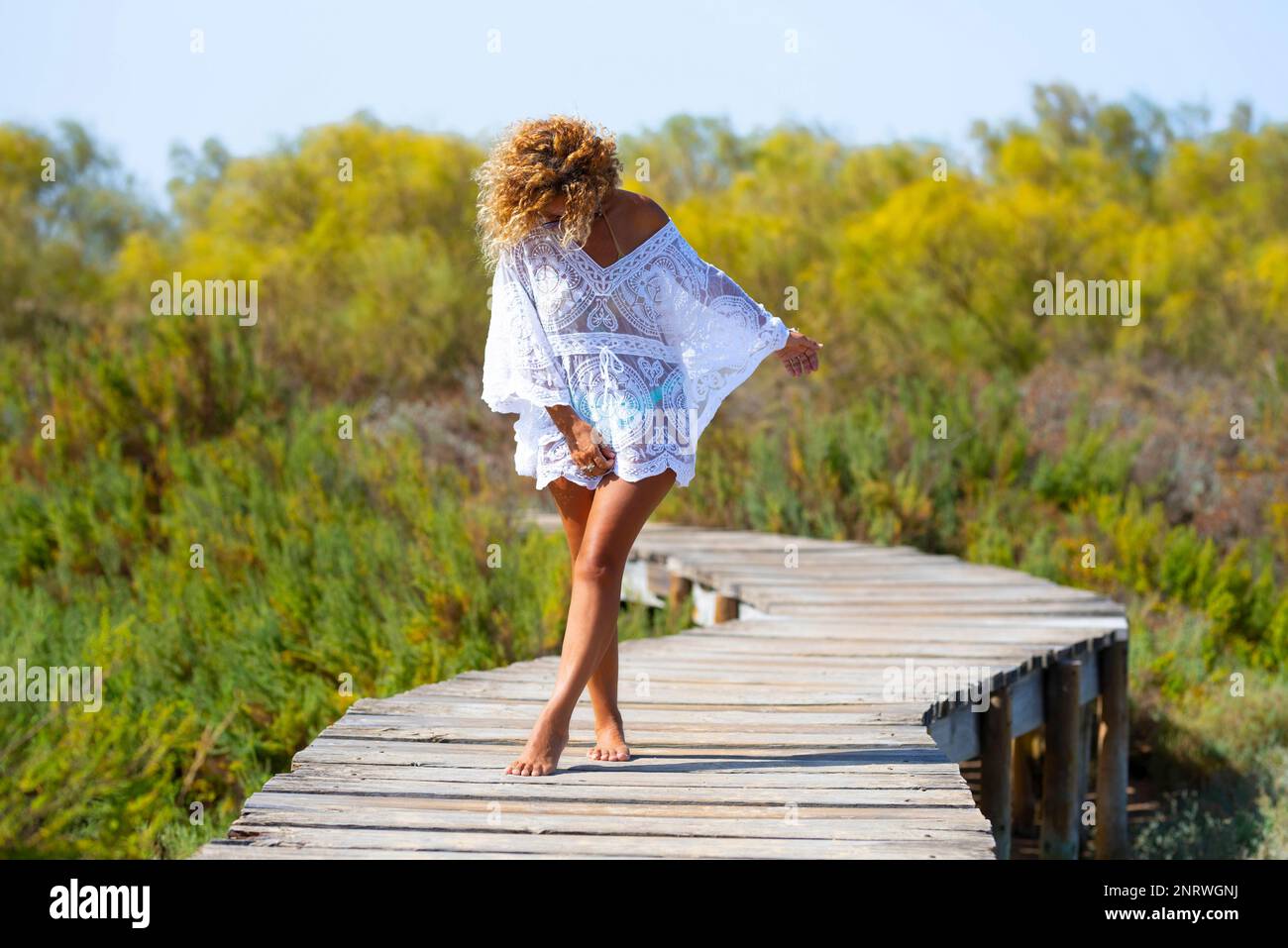 Dancing Alone On The Beach