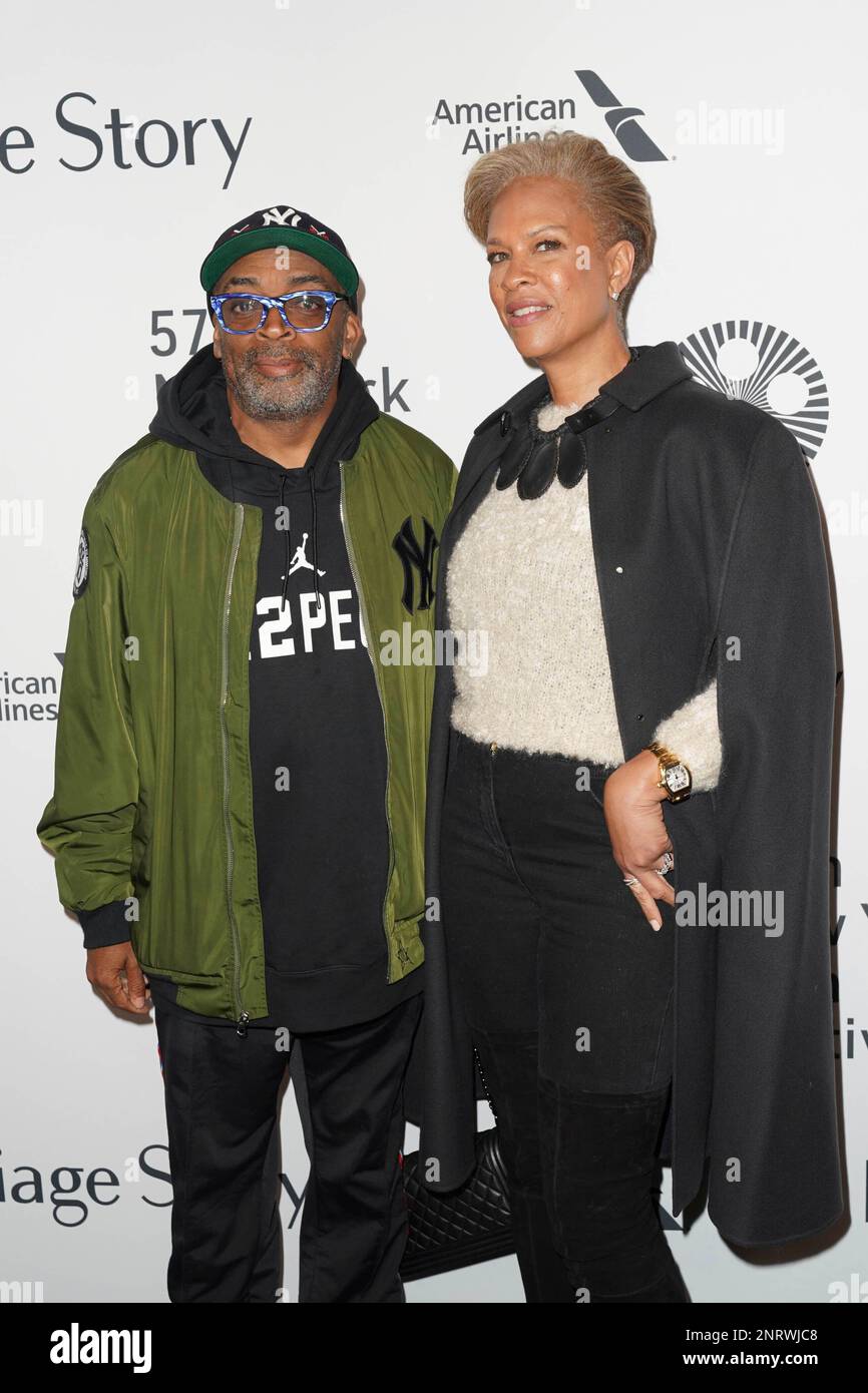 Photo by: John Nacion/STAR MAX/IPx 2019 10/4/19 Spike Lee and Tonya ...