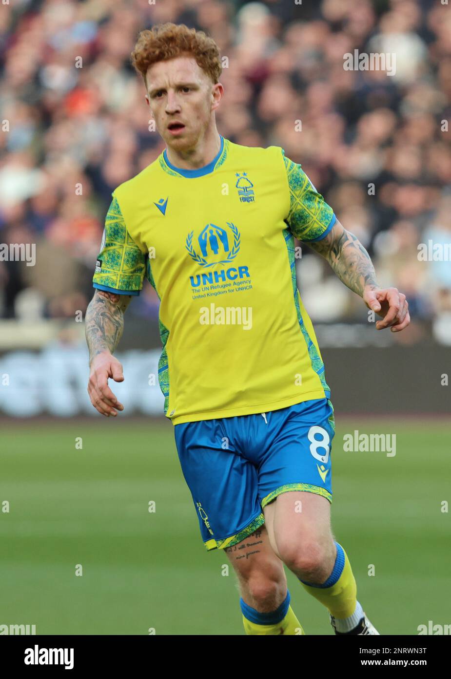 Jack Colback of Nottingham Forest during English Premier League soccer ...