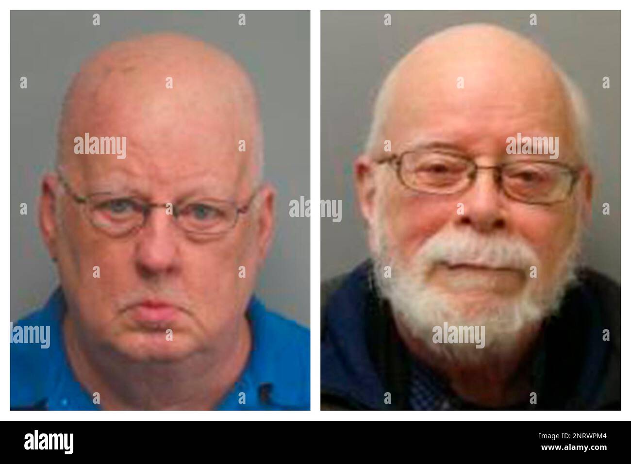 This combination of 2019 and 2017 photos made available by the Missouri ...