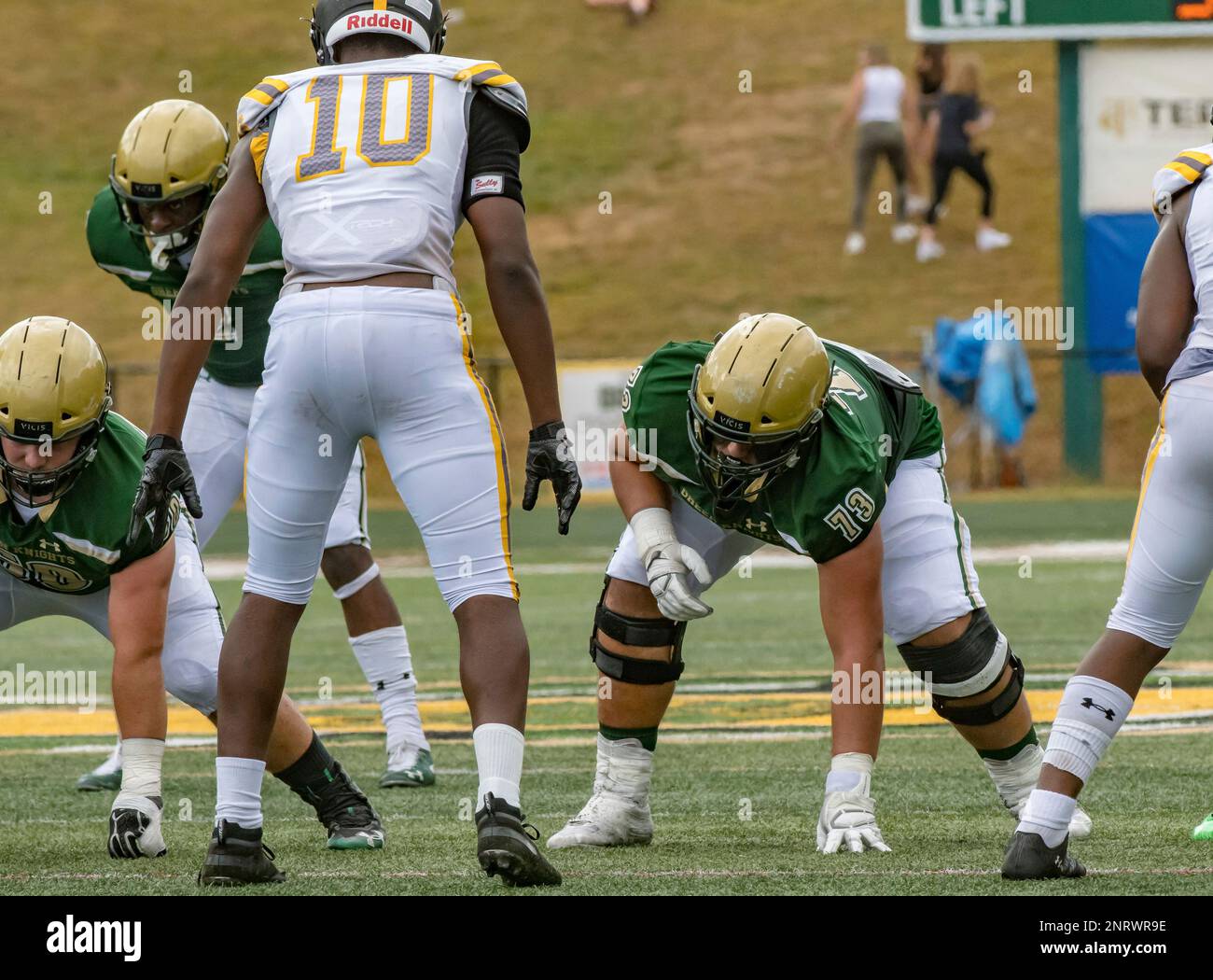 MONTVALE, NJ - SEPTEMBER 28: St. Joseph Regional Green Knights ...