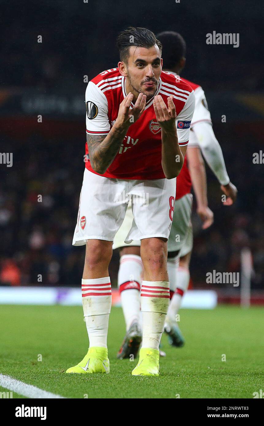 October 3, 2019, London, United Kingdom: Dani Ceballos of Arsenal ...