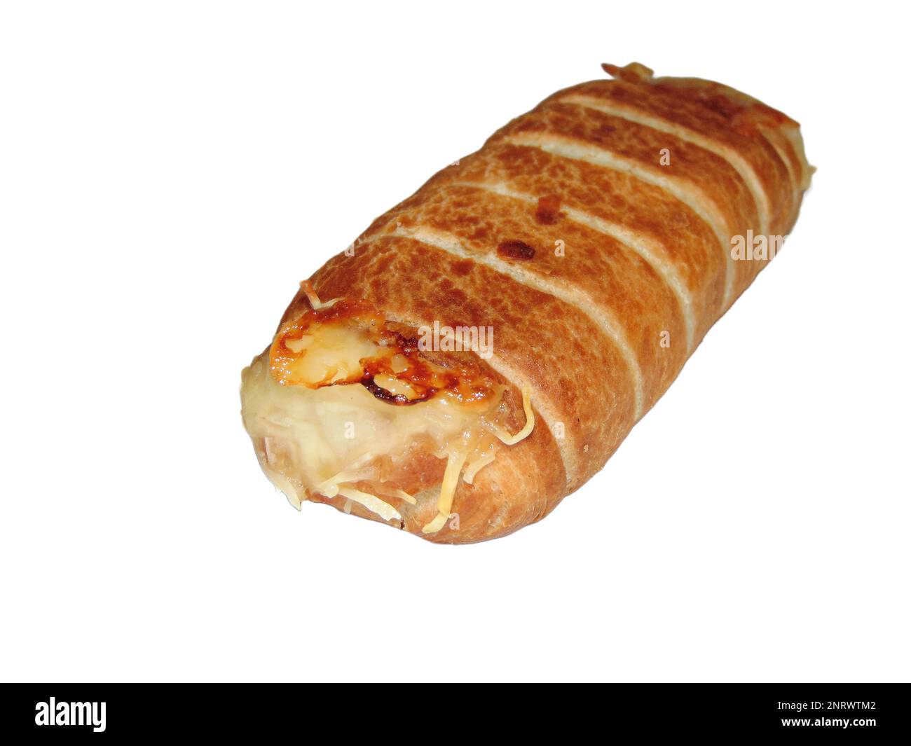 Cheese filled pastry rolls isolated on white Stock Photo - Alamy