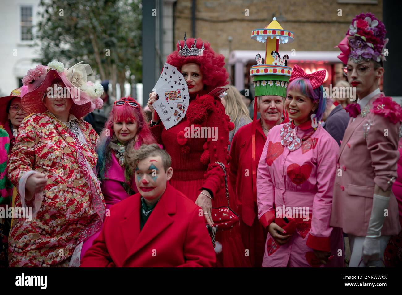 London Colour Walk at Old Spitalfields Market, London, UK Stock Photo - Alamy