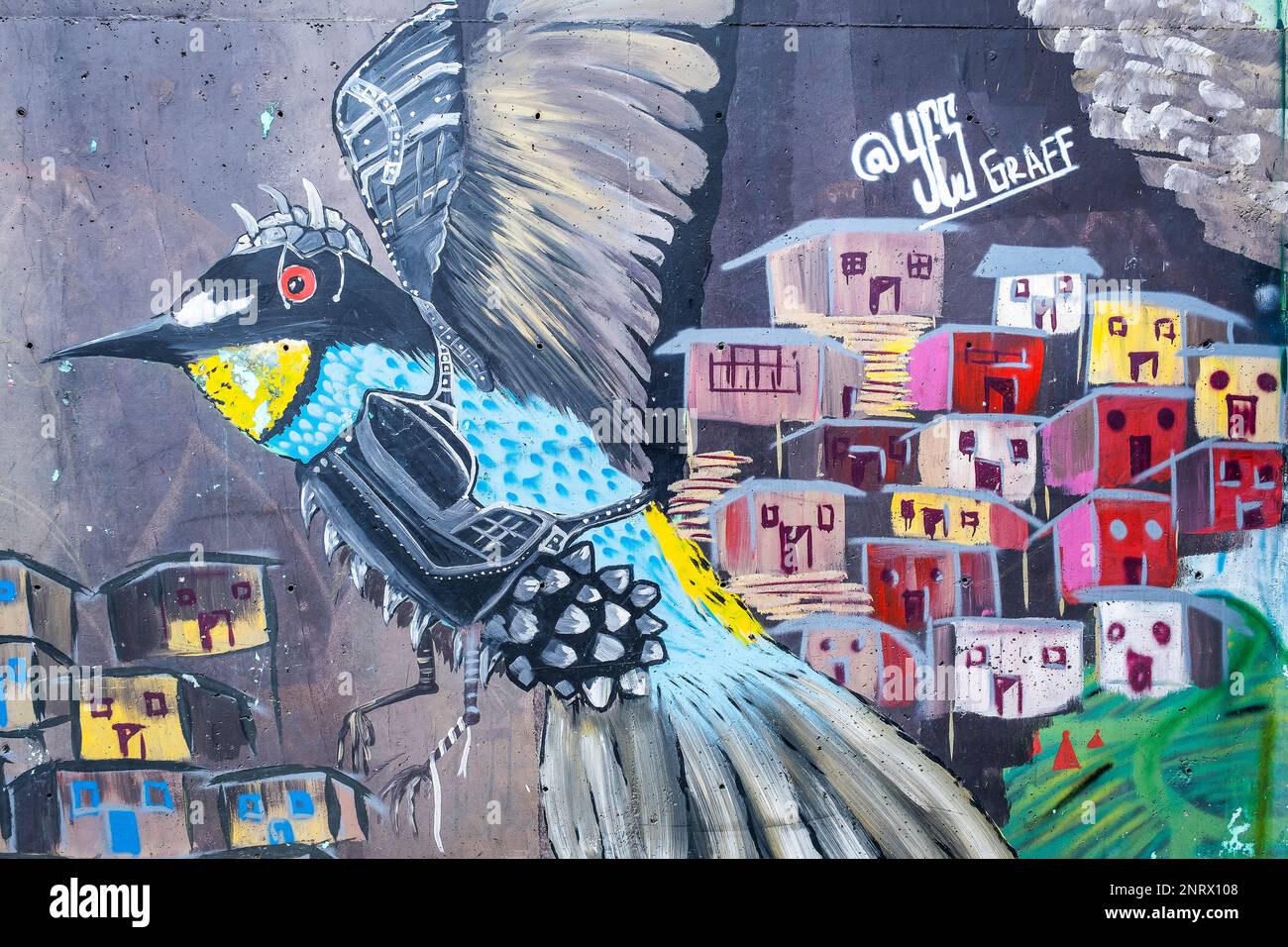 `Orion Operation´ by Chota, Street art, mural, graffiti, Comuna 13 ...