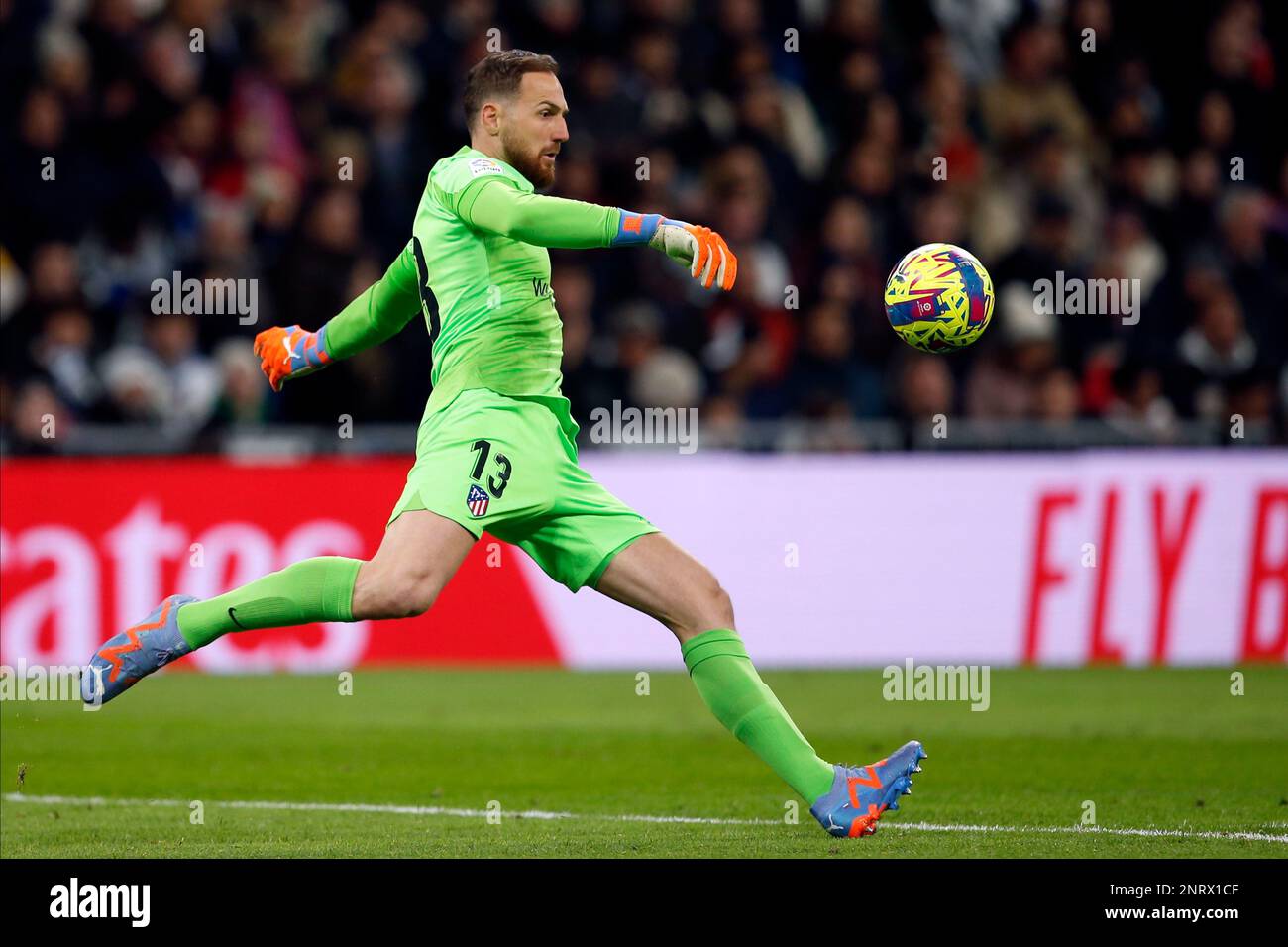 Jan Oblak of Atletico de Madrid during the La Liga match between Real ...