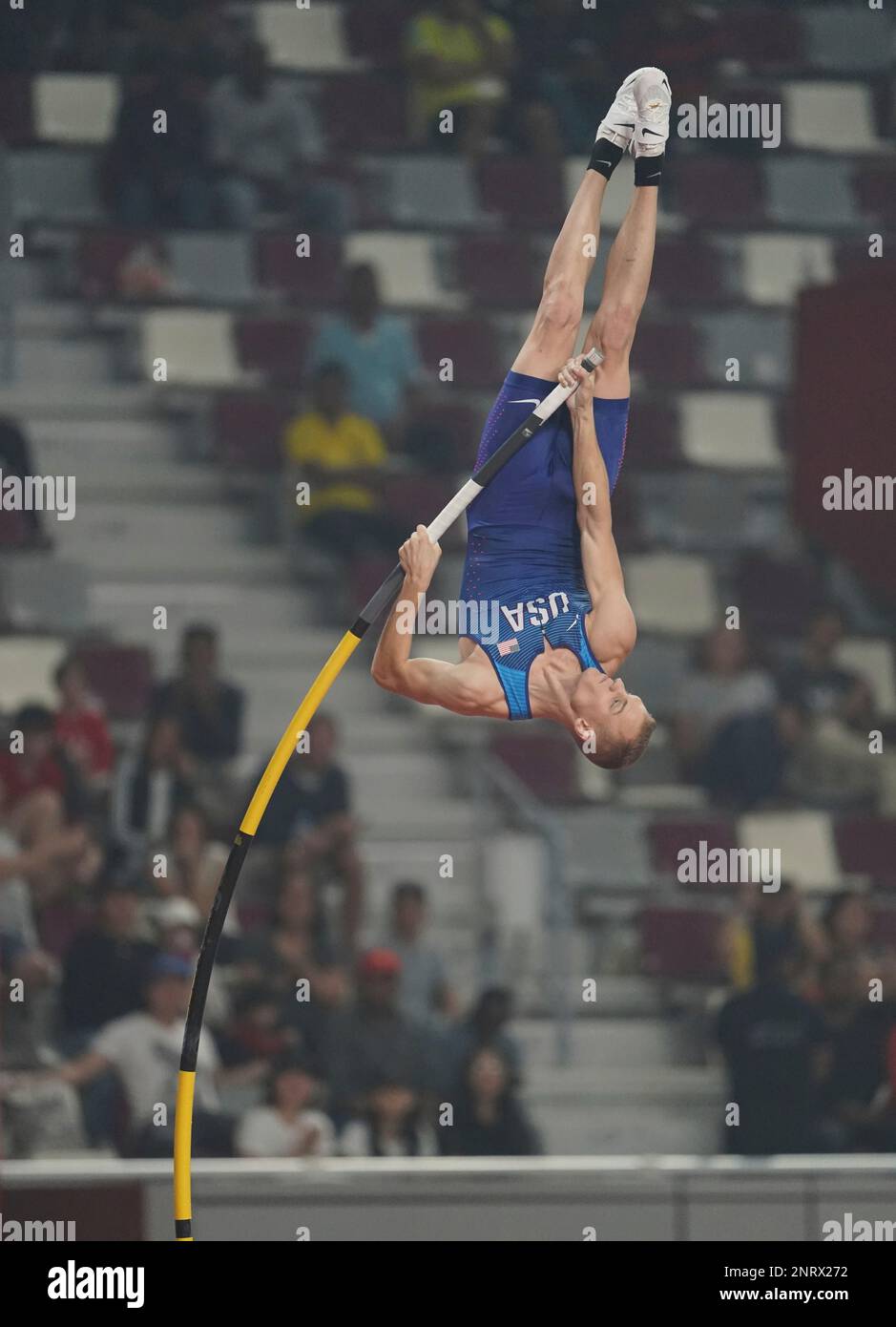U.S. Sam KENDRICKS competes in Pole Vault Men of IAAF WORLD ATHLETICS ...