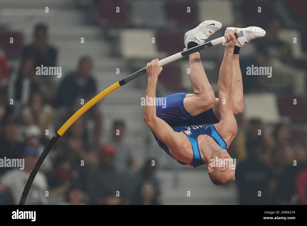 U.S. Sam KENDRICKS competes in Pole Vault Men of IAAF WORLD ATHLETICS ...