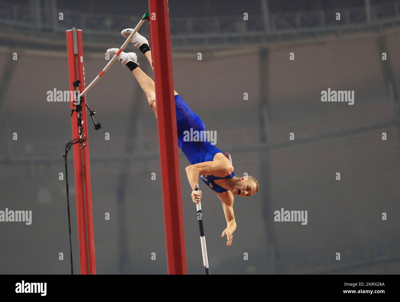 U.S. Sam KENDRICKS competes in Pole Vault Men of IAAF WORLD ATHLETICS ...