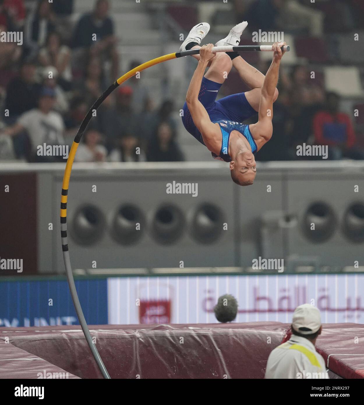 U.S. Sam KENDRICKS competes in Pole Vault Men of IAAF WORLD ATHLETICS ...