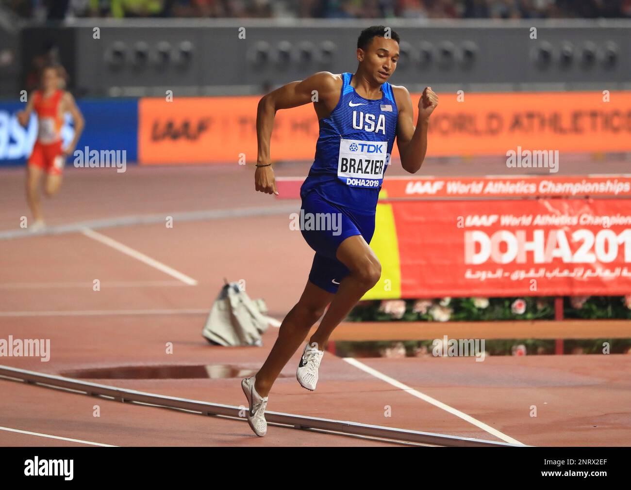 Donavan BRAZIER of Unites States of America competes in 800 metres Men ...
