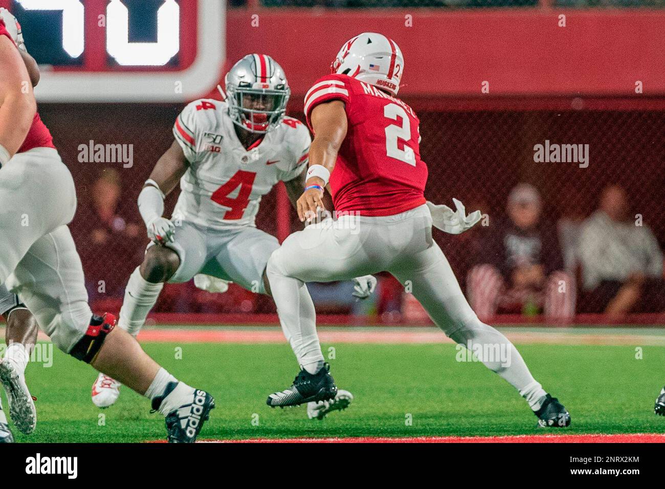 September 28, 2019, Lincoln, Nebraska, U.S: Ohio State Buckeyes safety ...