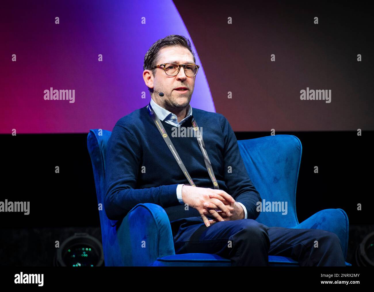 Location of the speakers chair hi-res stock photography and images - Alamy