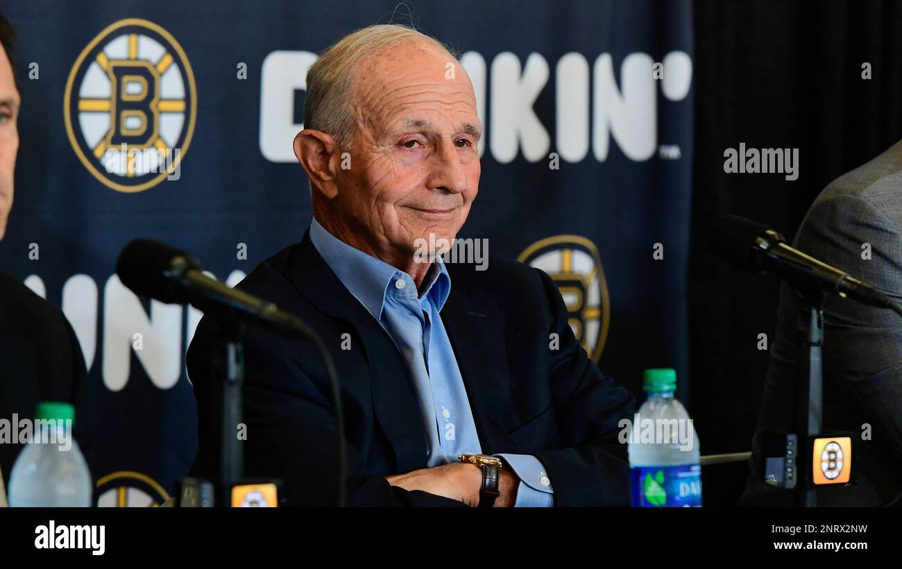 October 1, 2019: Boston Bruins owner Jeremy Jacobs answers questions ...