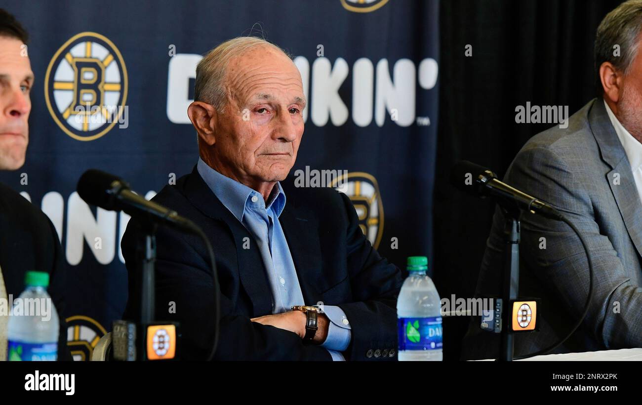 October 1, 2019: Boston Bruins owner Jeremy Jacobs answers questions ...