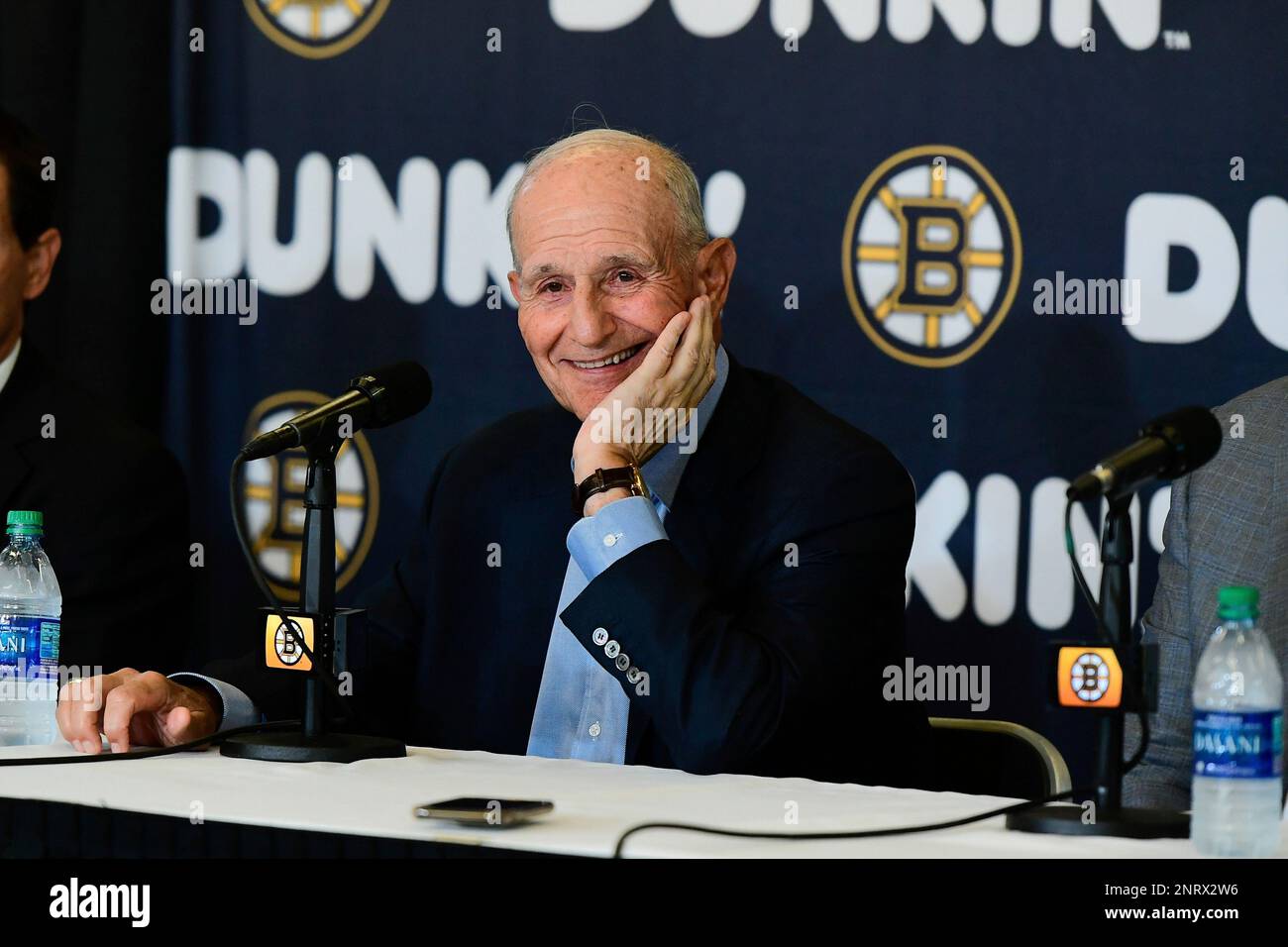 October 1, 2019: Boston Bruins owner Jeremy Jacobs answers questions ...
