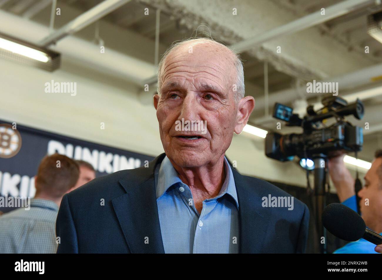 October 1, 2019: Boston Bruins owner Jeremy Jacobs answers questions ...