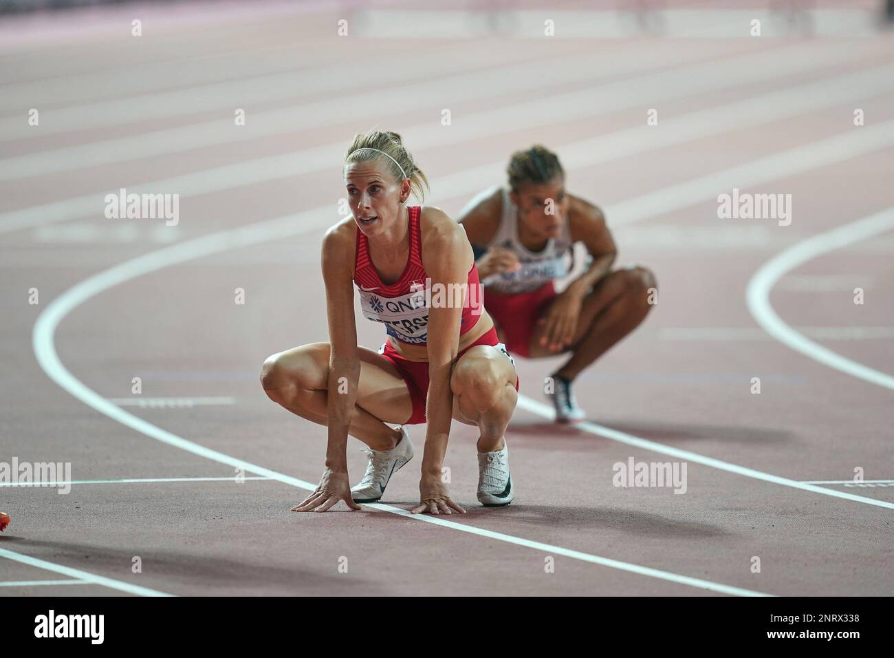 October 1, 2019: Sara Slott Petersen of Denmark competing in the 400 ...