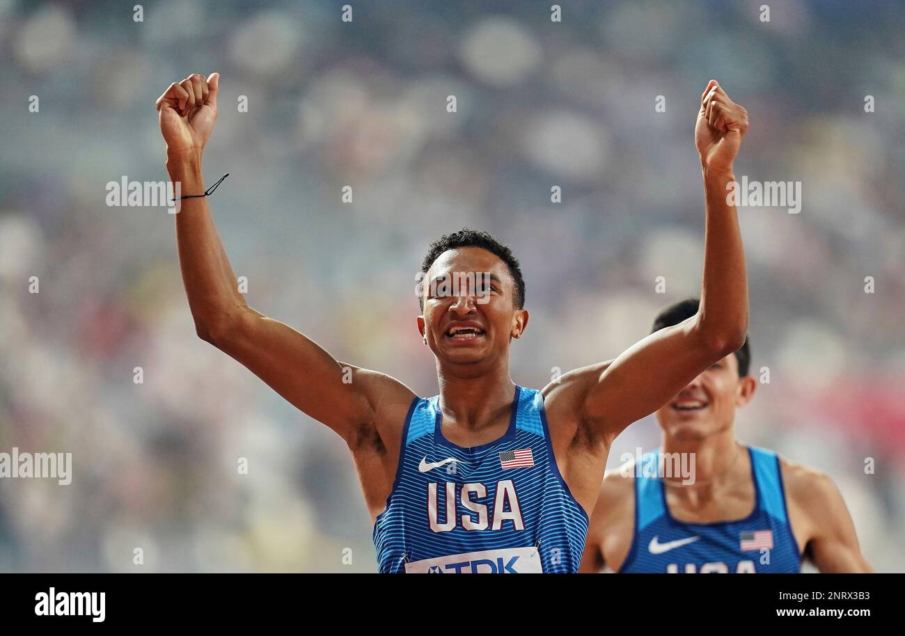 October 1, 2019: Donavan Brazier of United States winning gold in the ...
