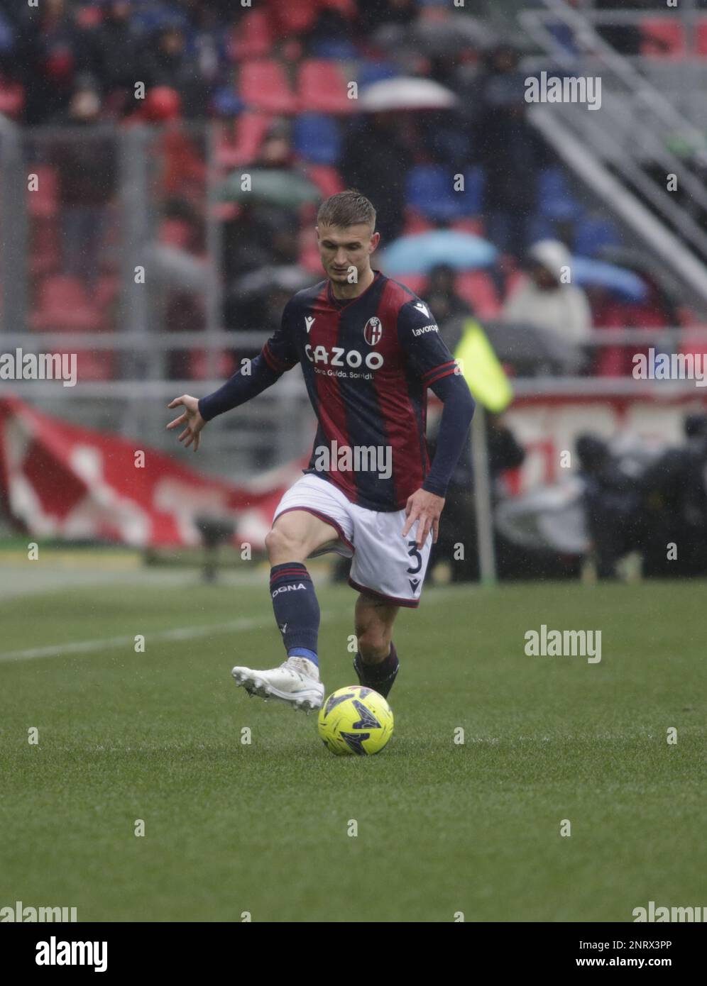 Stefan Posch of Bologna Fc during the Italian Serie A, football match ...