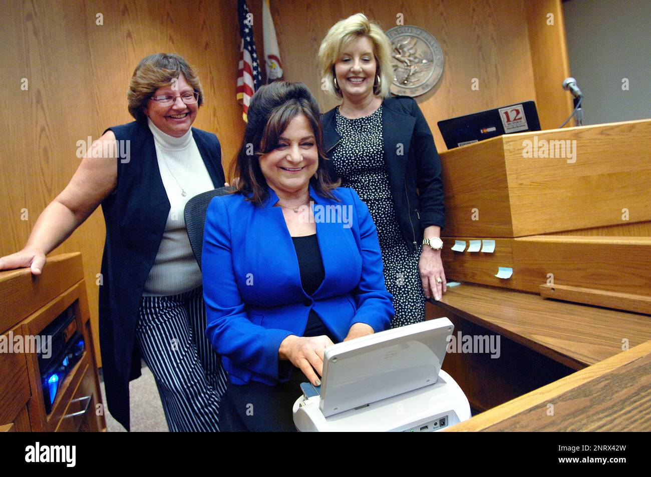 Lisa Doerr, Donna Banks and Diane Black, official court reporters of ...