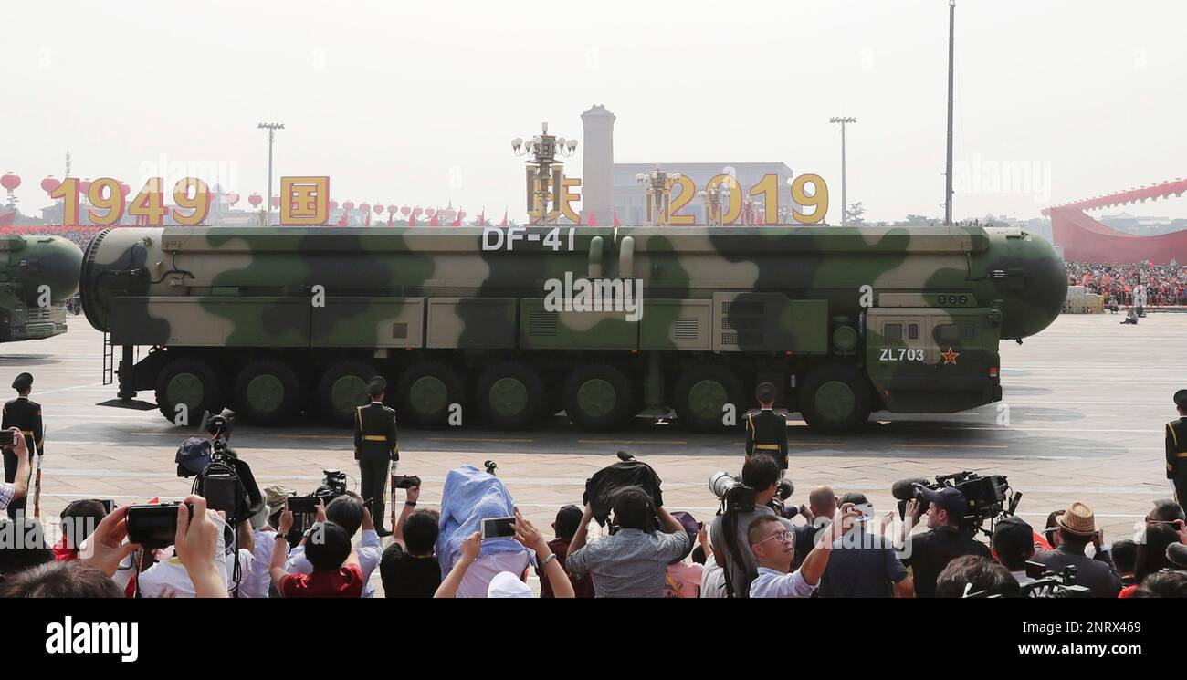 The Dongfeng-41 (DF-41, CSS-X-10) (simplified Chinese: 东风-41 ...