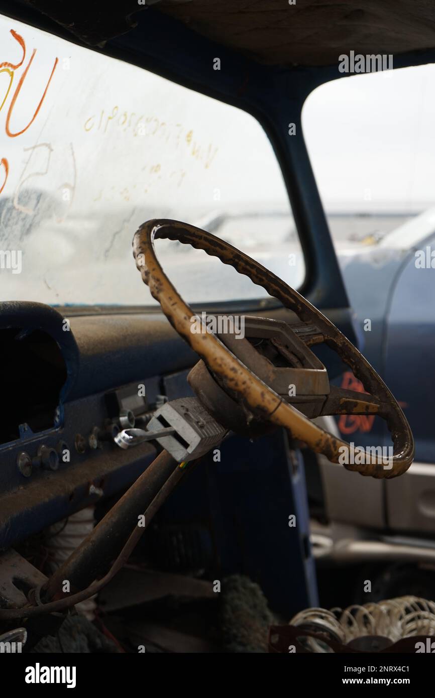 Junkyard Shots Filled with Dead and Decaying Cars that have been lost ...
