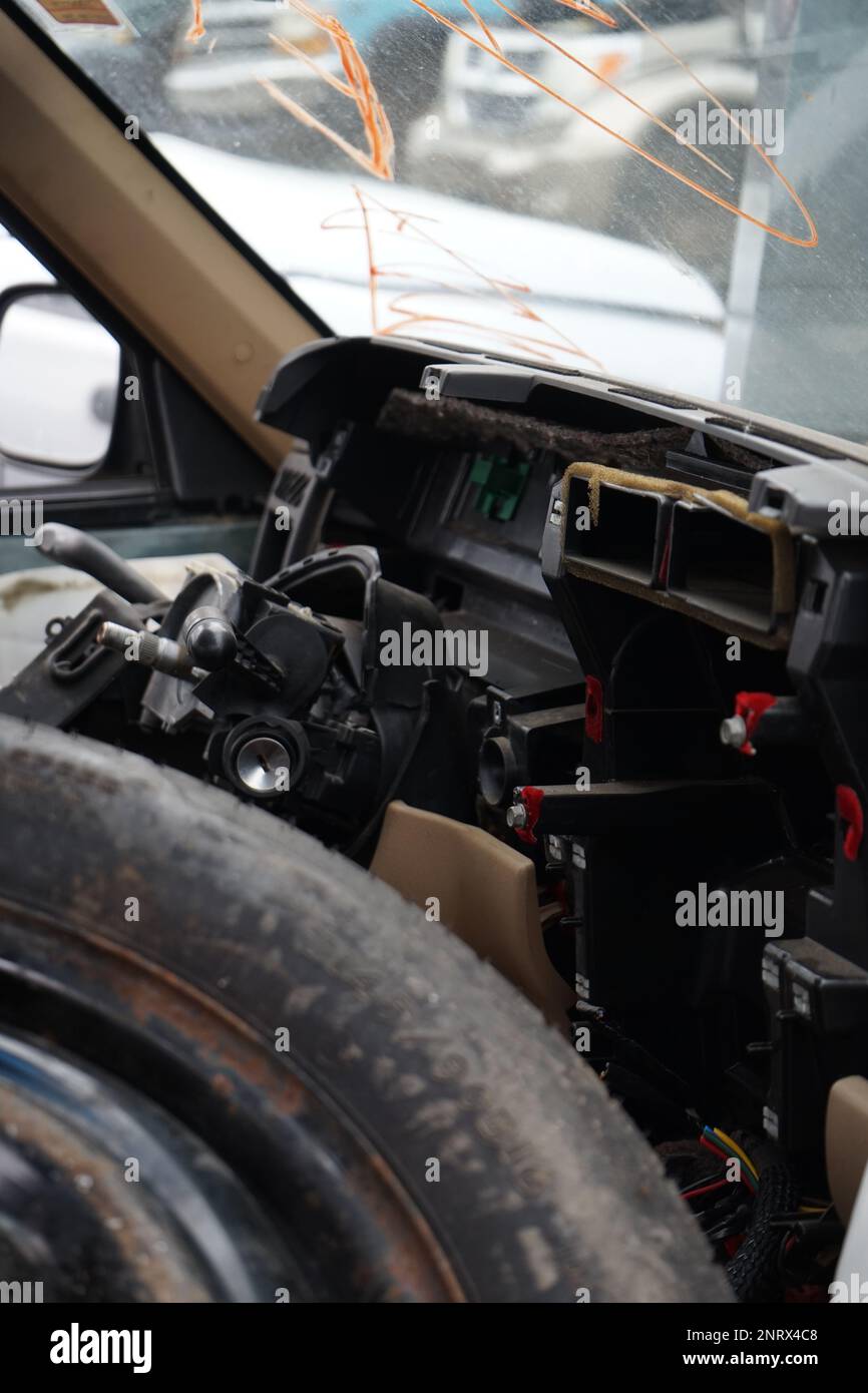 Junkyard Shots Filled with Dead and Decaying Cars that have been lost ...