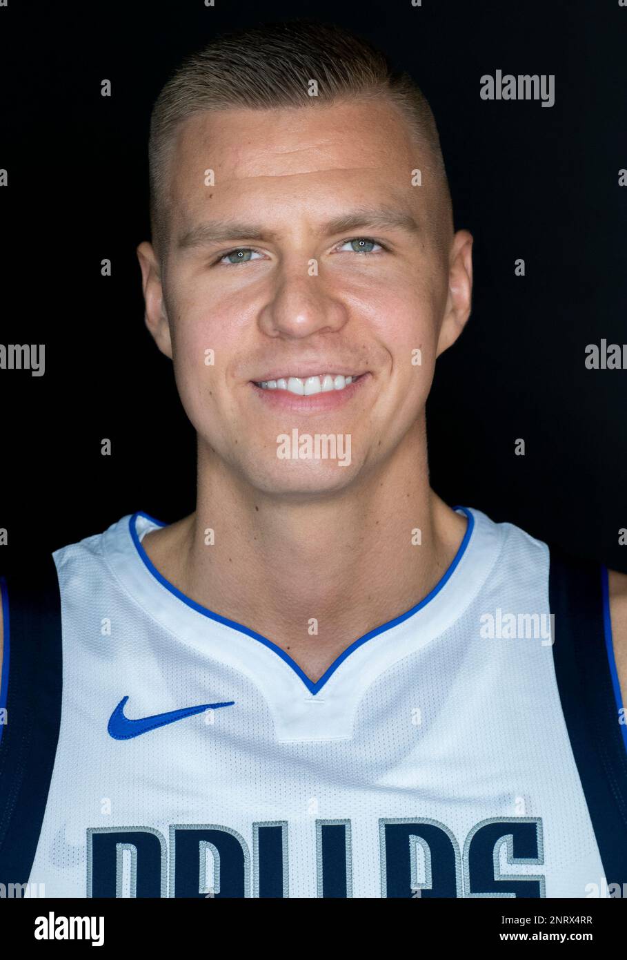 Sept 30, 2019: Dallas Mavericks forward Kristaps Porzingis #6 poses ...