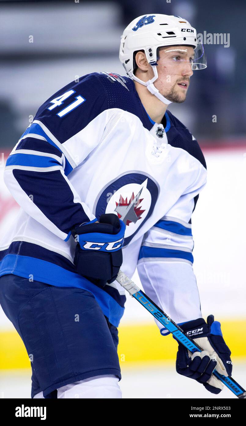 NHL profile photo on Winnipeg Jets player David Gustafsson, from Sweden ...