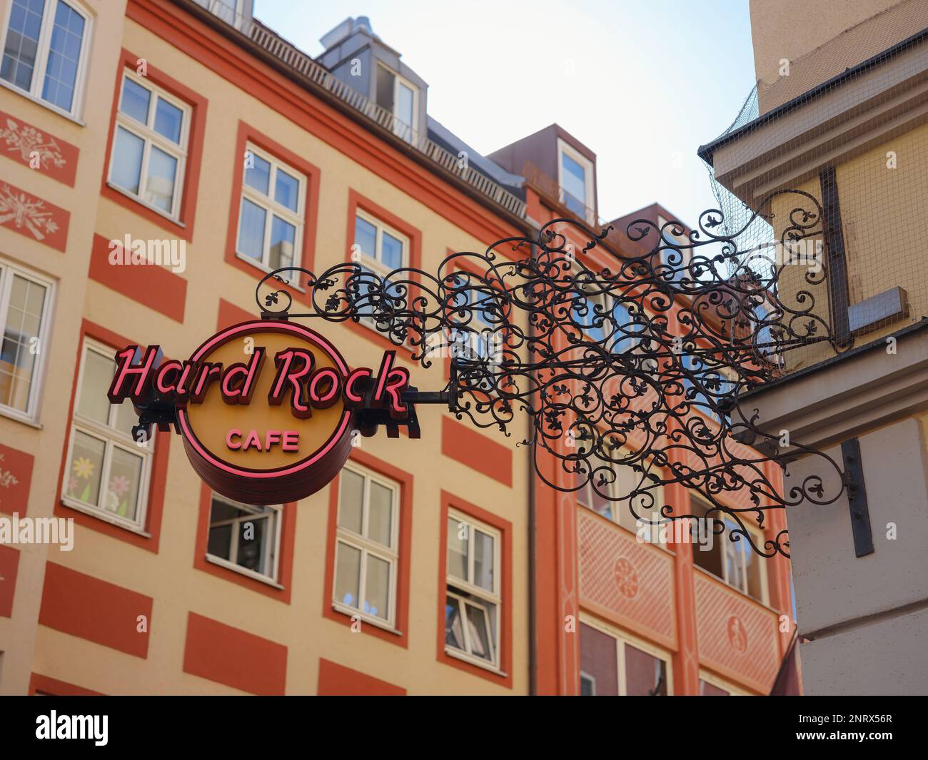 Munich, Germany - August 5, 2022: Hard Rock cafe Munich. As of 2015 ...