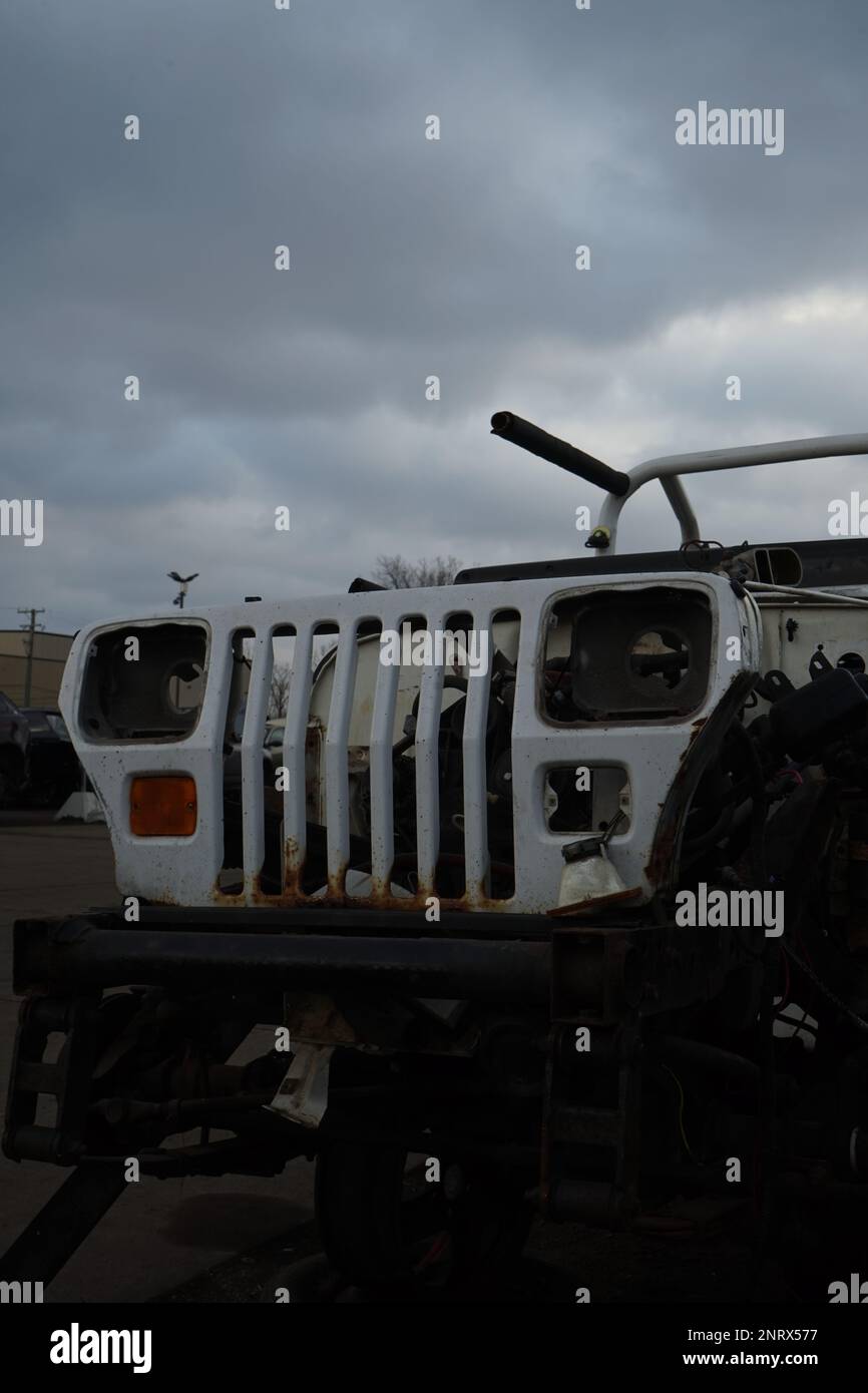 Junkyard Shots Filled with Dead and Decaying Cars that have been lost ...