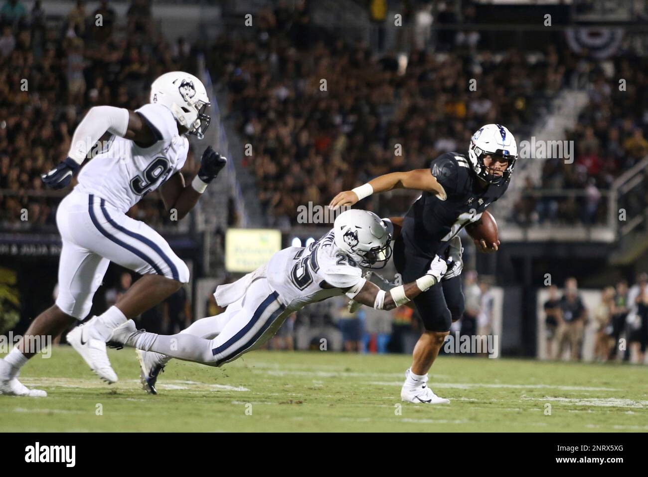 Sep 28,, 2019; Orlando, FL, USA; UCF Knights quarterback Dillon Gabriel ...