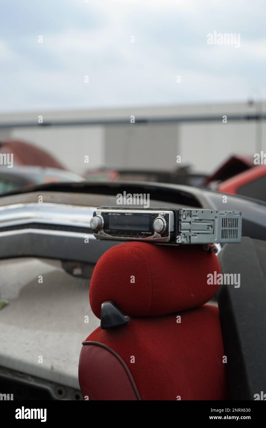 Junkyard Shots Filled with Dead and Decaying Cars that have been lost ...