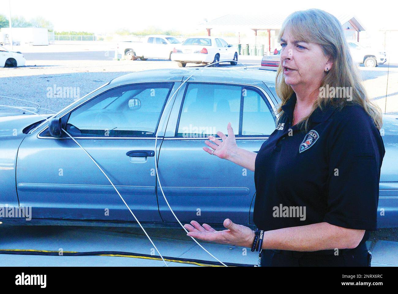 Sgt. Lori Farnklin, public information officer for Yuma Police ...