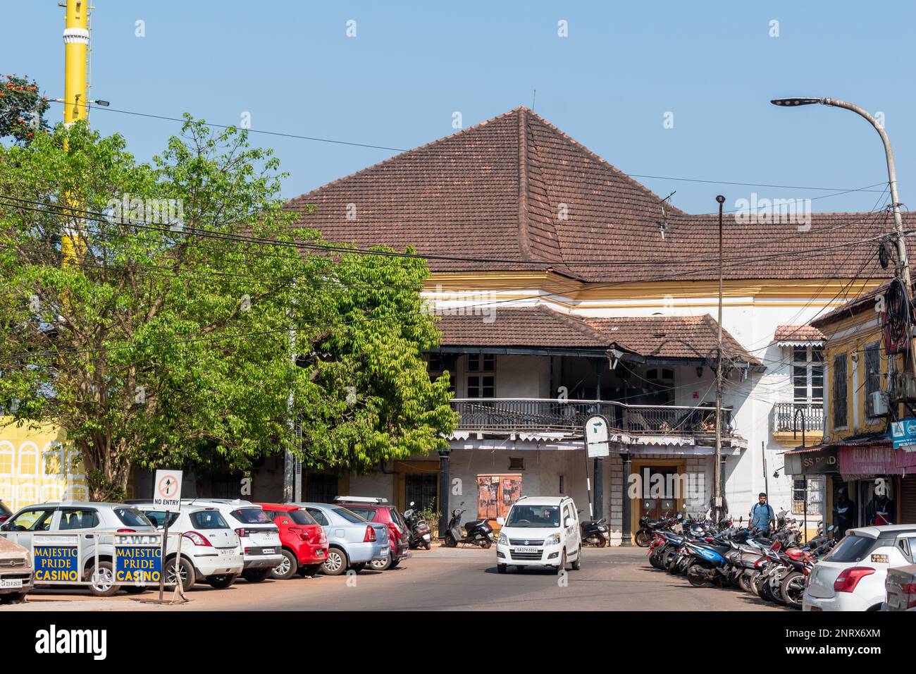 Panjim, Goa, India - January 2023: Vintage Portuguese era architecture ...