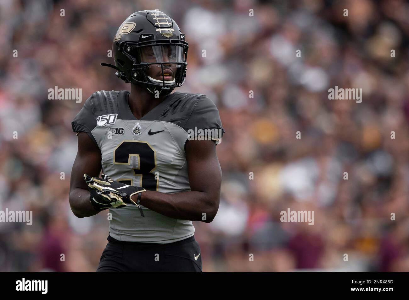 WEST LAFAYETTE, IN - SEPTEMBER 28: Purdue Boilermakers wide receiver ...