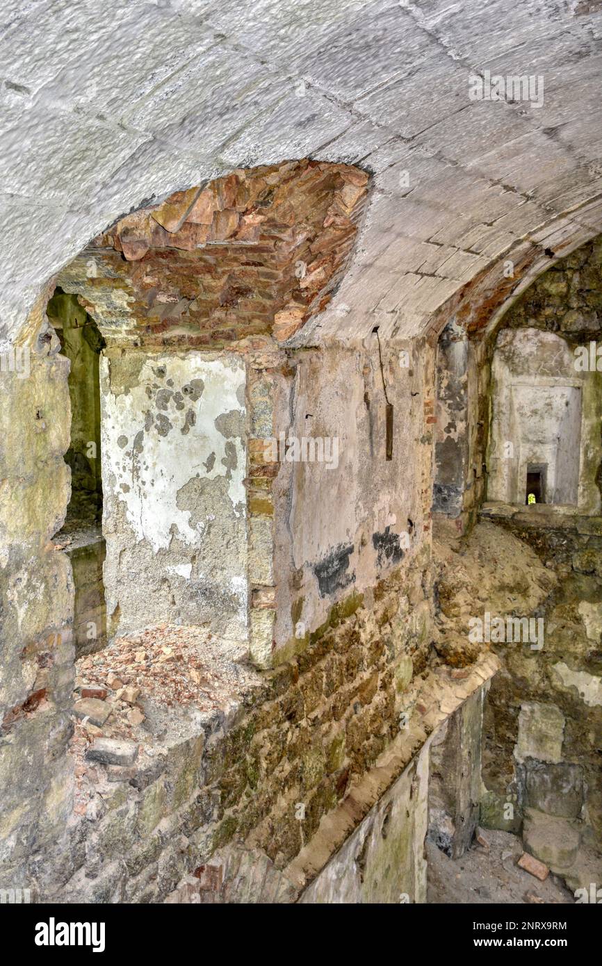 Fort Hensel, Fort, Werk, Festung, Gewölbedecke, Vergangenheit, Krieg ...